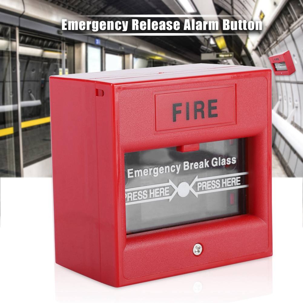 【ราคาถูก】Fire Emergency Button ฉุกเฉินออกจากปุ่มสัญญาณเตือนไฟไหม้ปล่อย ...