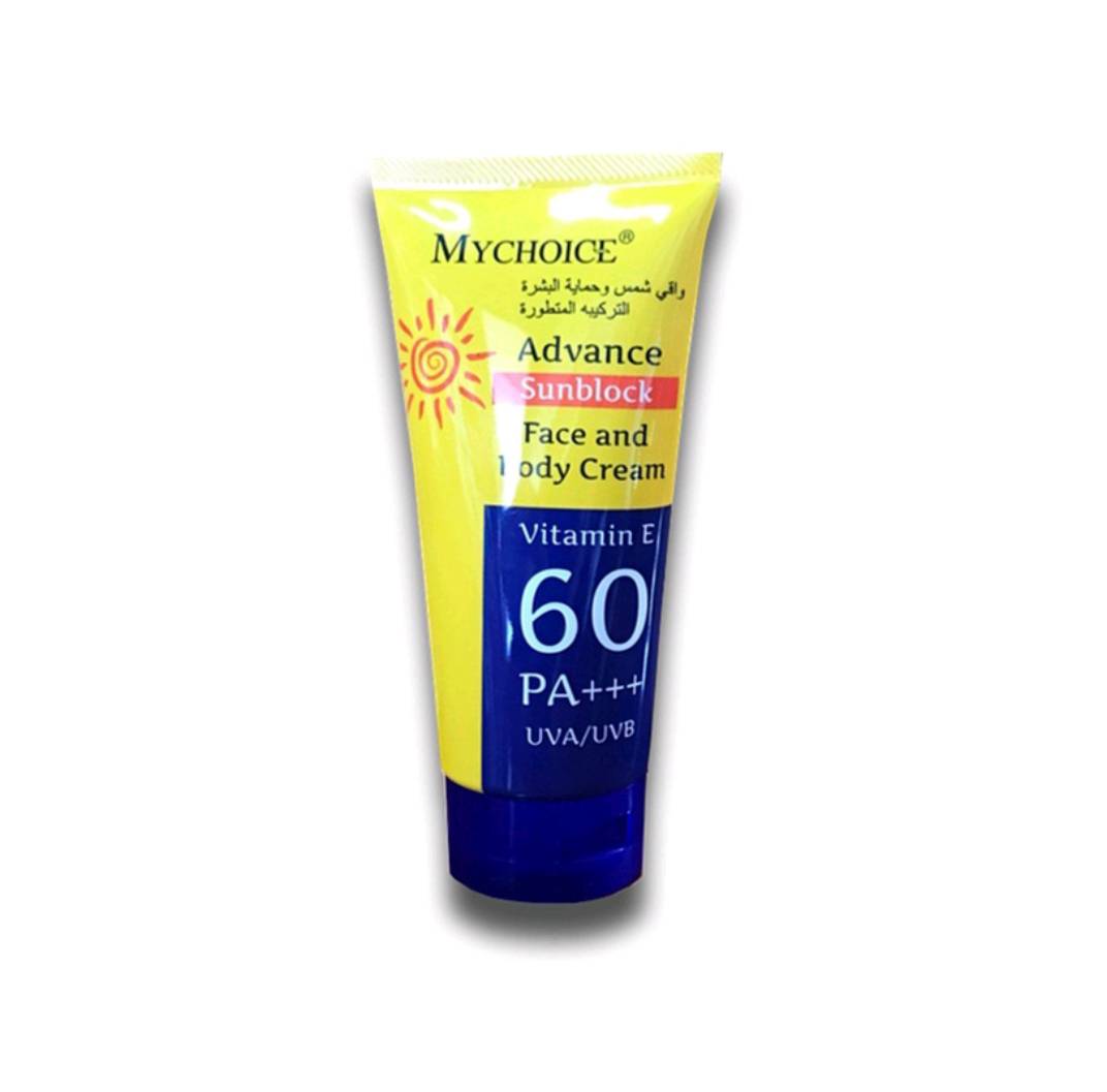 Mychoice Advance Sun Block กันแดดมายช็อยส์ SPF PA60++ 150 ml. - Saifah ...