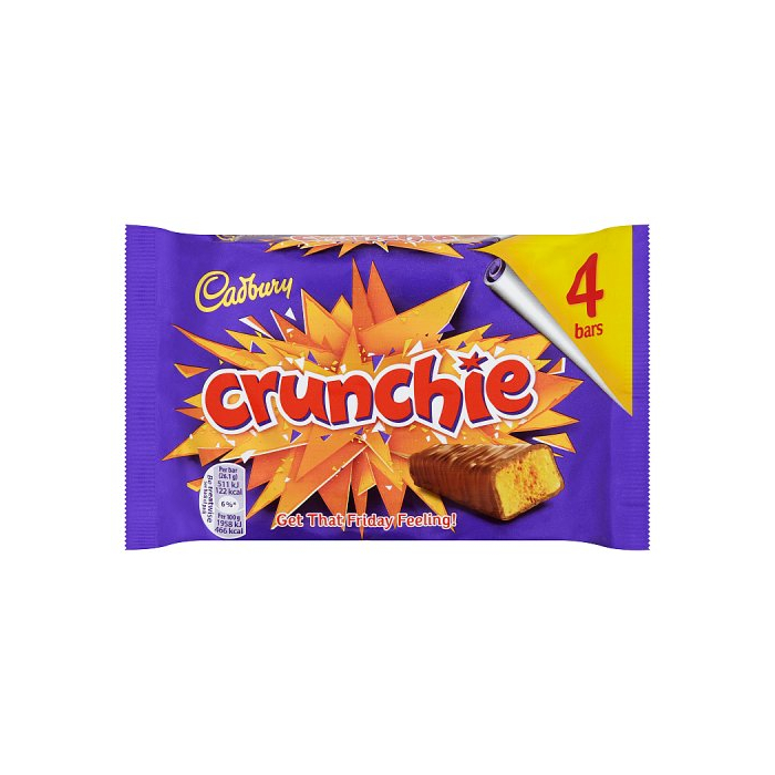 Cadbury - Crunchie 4 bars 104g | Lazada.co.th