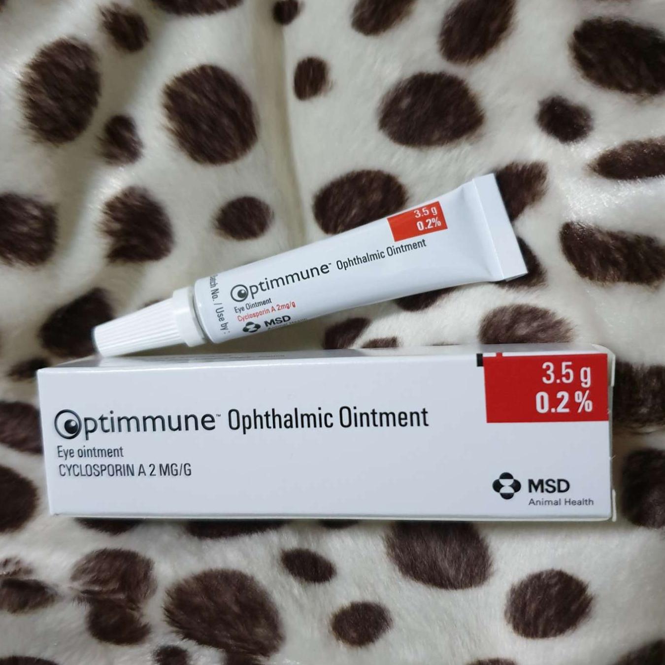 Optimmune รักษาตาแห้งเรื้องรัง ในสุนัข 3.5 กรัม - nine9pet - ThaiPick