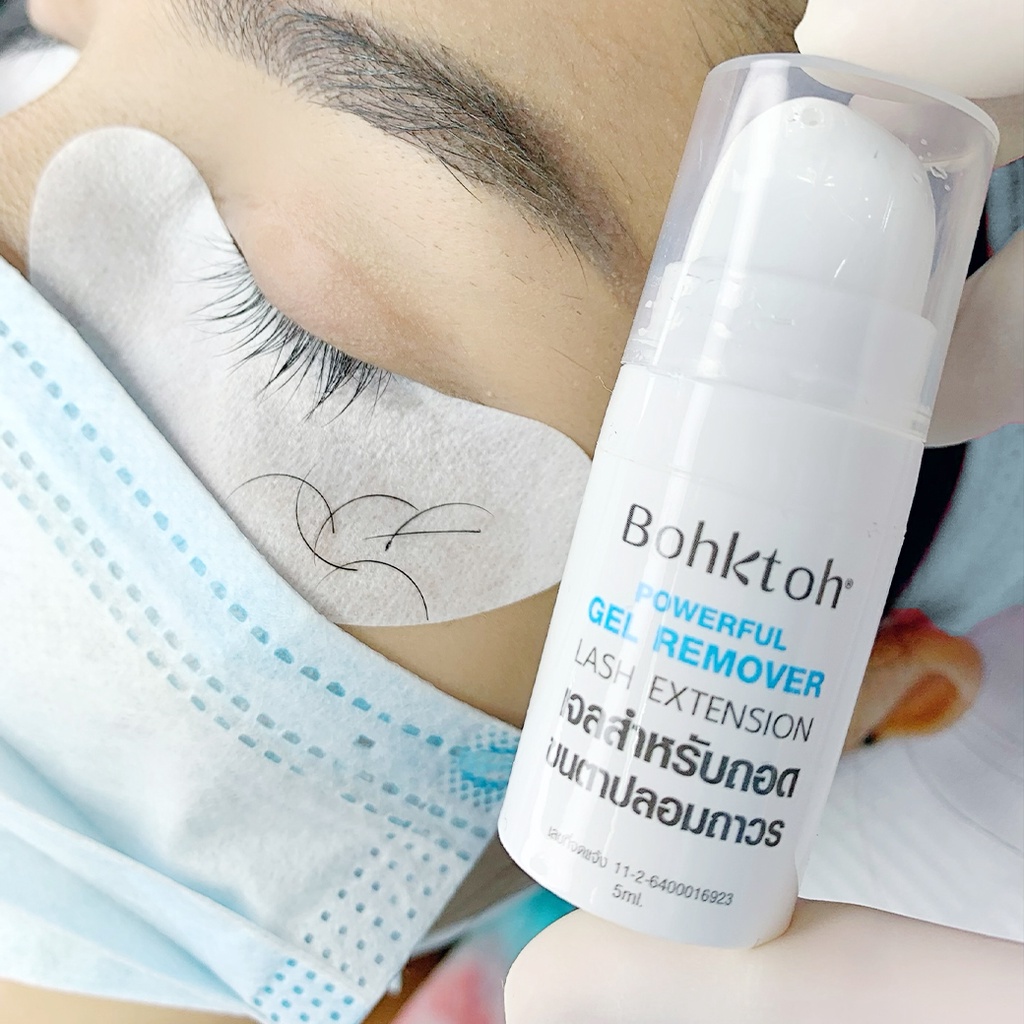 Bohktoh เจลสำหรับถอดขนตาปลอมถาวร Powerful Gel Remover Lash Extension ขนาด 5ml. - Putchataa ...