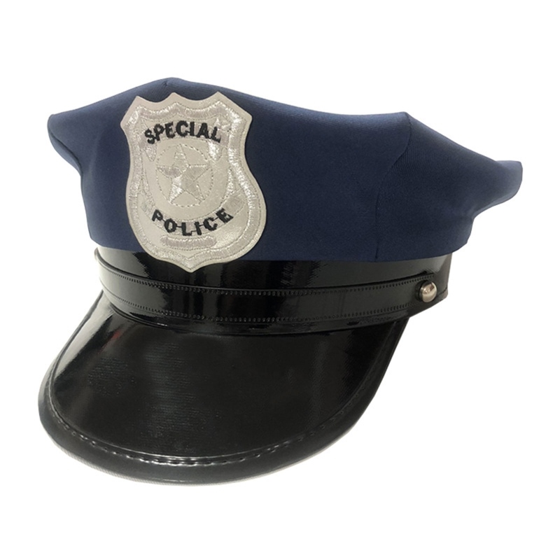 Cosplay Police Hat cap Performance for Children Kids 323253 ...
