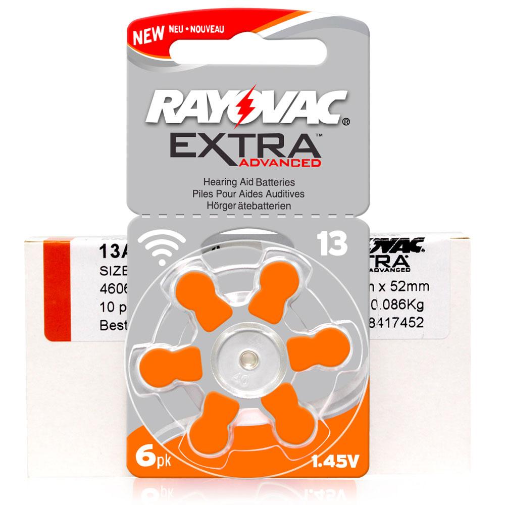 ถ่านเครื่องช่วยฟัง ขนาดA13/PR48 (แพ็คสุดคุ้ม 6 ก้อน) ถ่านหูฟังคนแก่ ถ่านอุปกรณ์ช่วยฟังนำเข้า ...