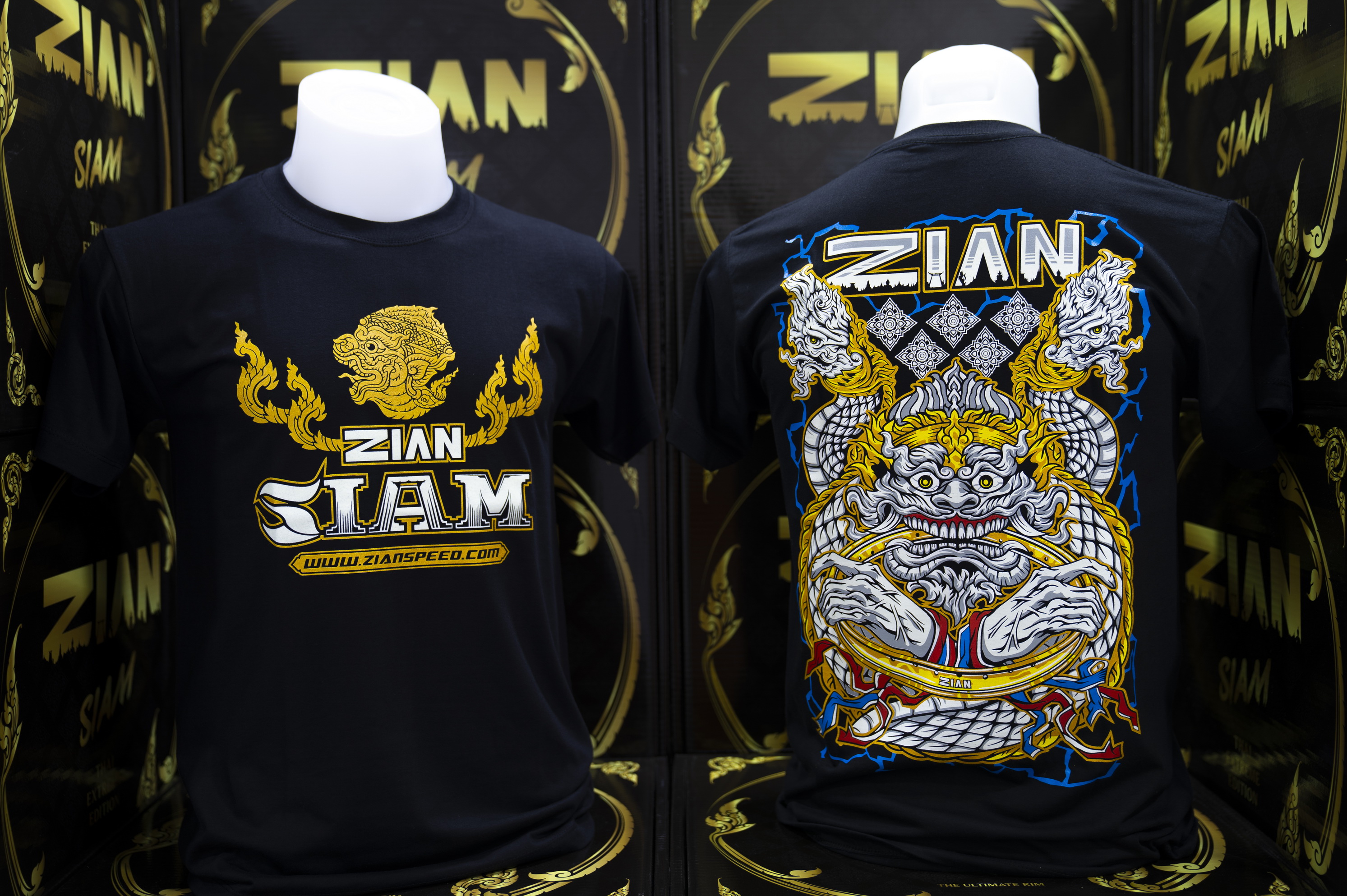 เสื้อยืด ZIAN SIAM เรืองแสงได้ในที่มืด - PNR officiaI shop - ThaiPick