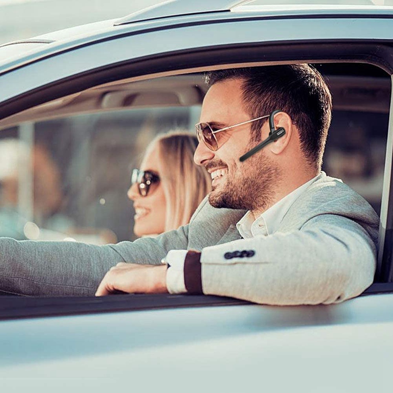 Wireless Bluetooth Headset Bluetooth Hands-Free Headset with Noise ...