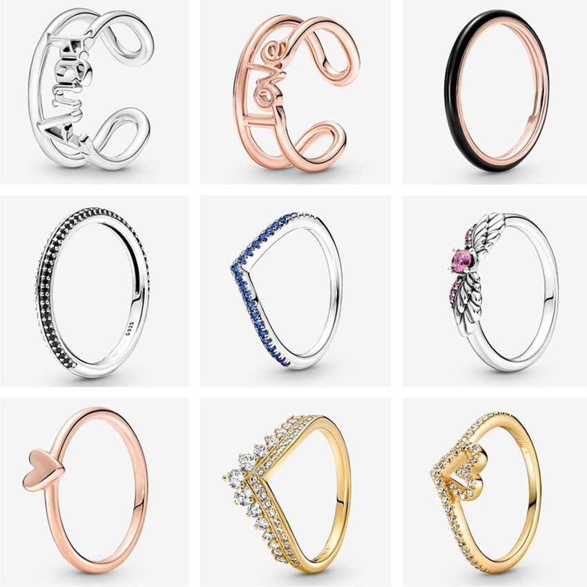 Authentic 925 Sterling Silver Sparkling Angel Wings Timeless Wish Heart ...