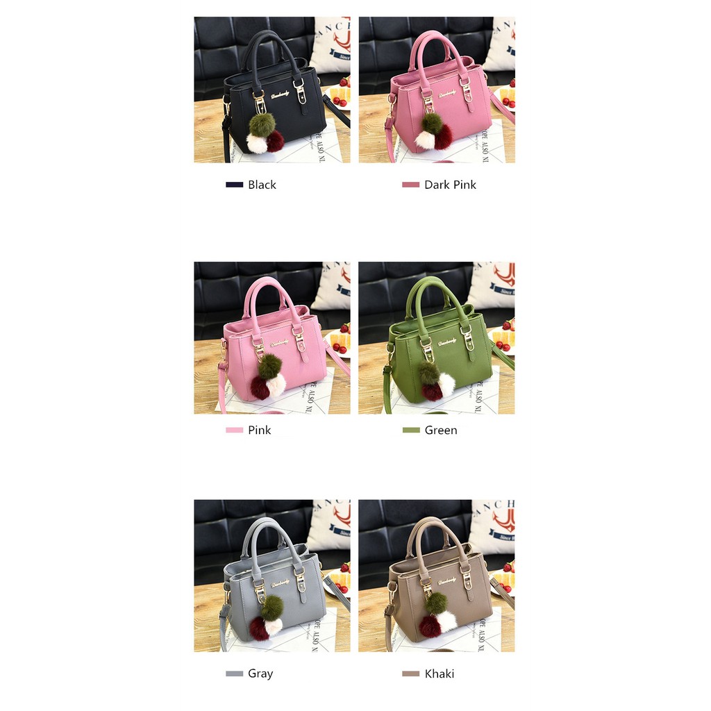 Fashion Women Handbag Leather Tote Shoulder Bag Lady Premium Sling ...