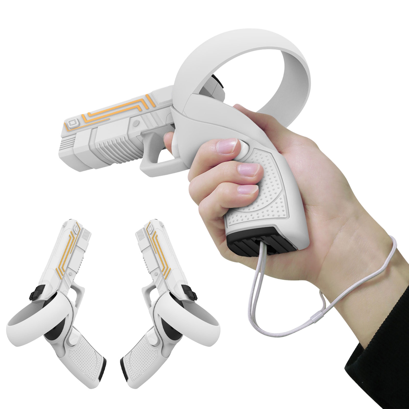 VR Straps VR Gun Stock For Oculus Quest 2 Controller Shooting Stand ...