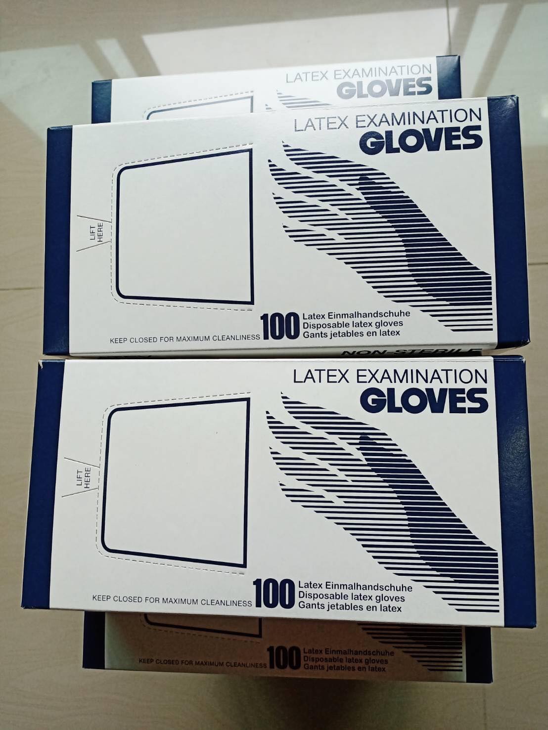 ถุงมือยาง BIOPRO HYGIENE Examination Gloves 1 กล่อง 50 คู่ (Size S) แบบ ...