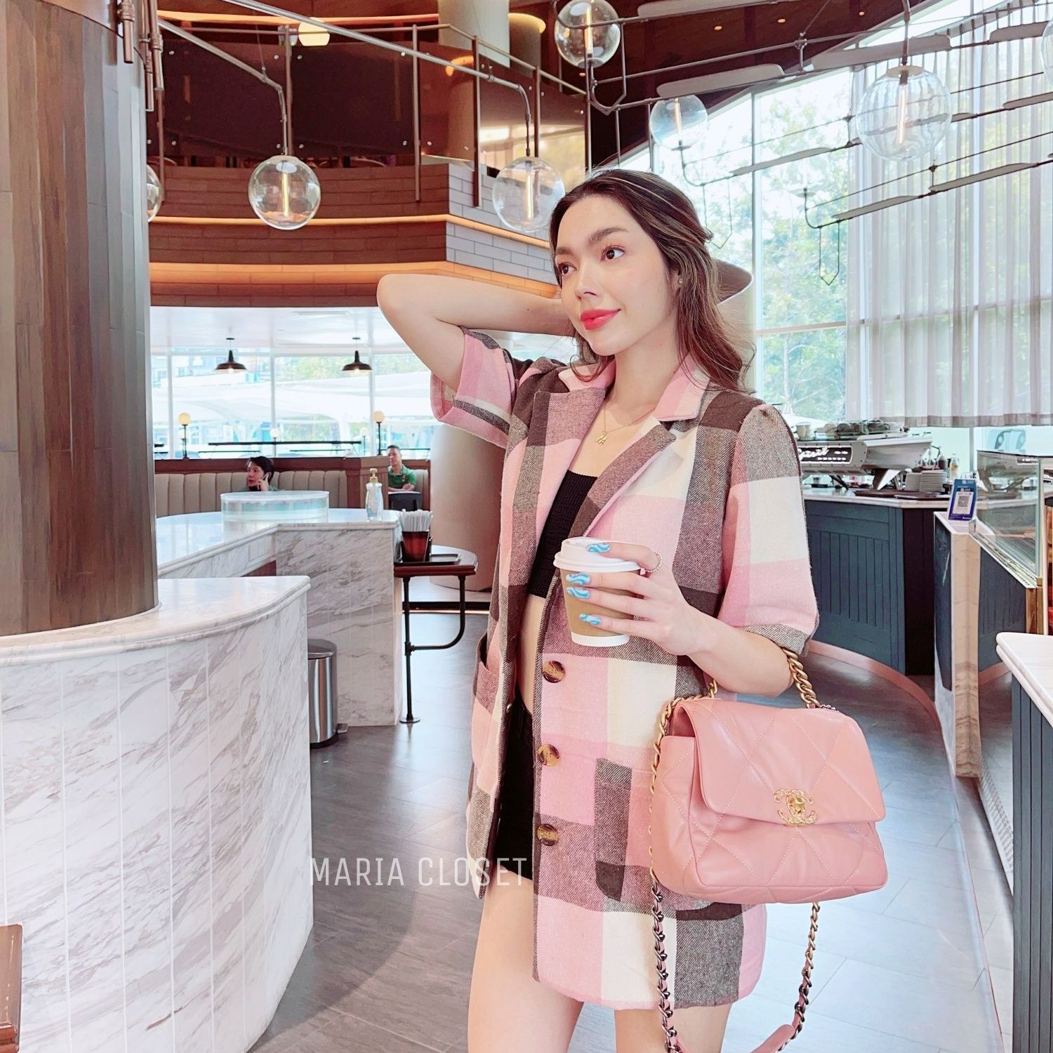 Maria Closet💓Korean Blazer เบลเซอร์งานดีลุคโคเรียเวอร์ๆจ้ะแม่ มาพร้อมสายผูกเอวเข้าทรงเก๋ๆ ผ้าดี ...