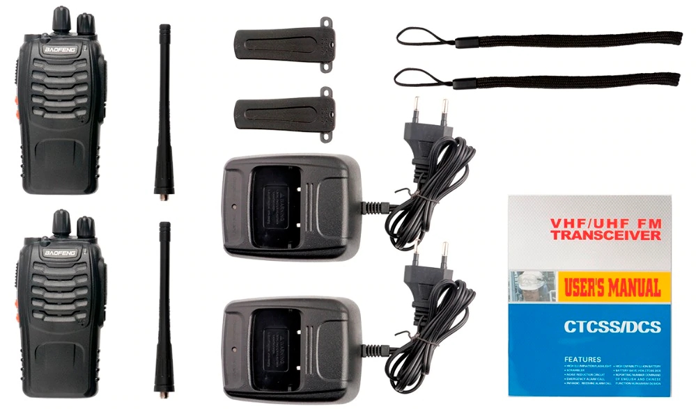 (2เครื่อง) วิทยุสื่อสาร BAOFENG 888S วิทยุ 2 ตัว อุปกรณ์ครบชุด พร้อมใช้ ...