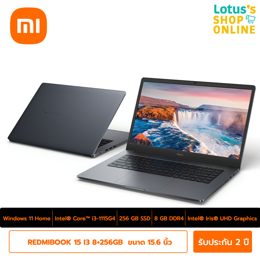 REDMI แล็ปท็อป โน๊ตบุ๊ค ขนาด 15.6 นิ้ว รุ่น REDMIBOOK 15 I3 8256GB ...
