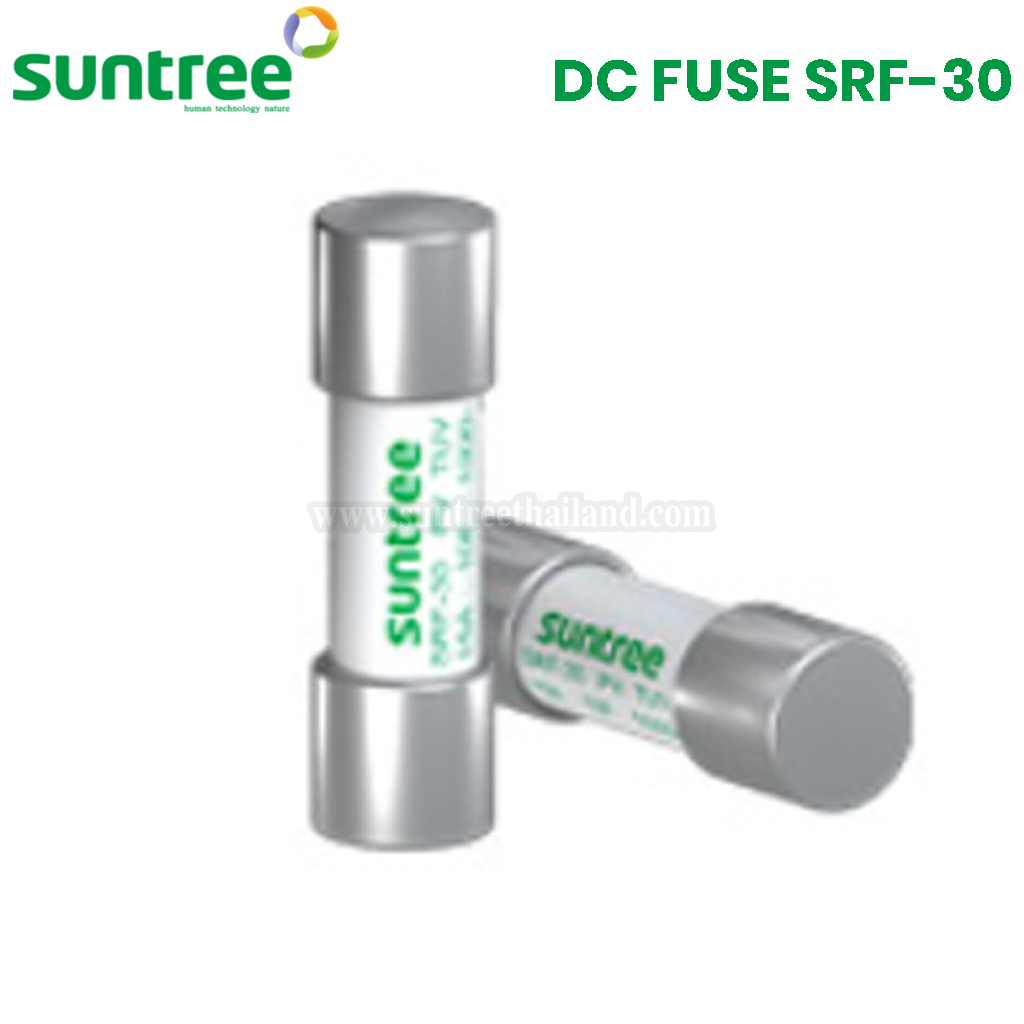 Suntree SRF-30 DC Fuse 1000V 10x38 mm ตัวเลือก 10A, 12A, 15A, 16A, 20A ...
