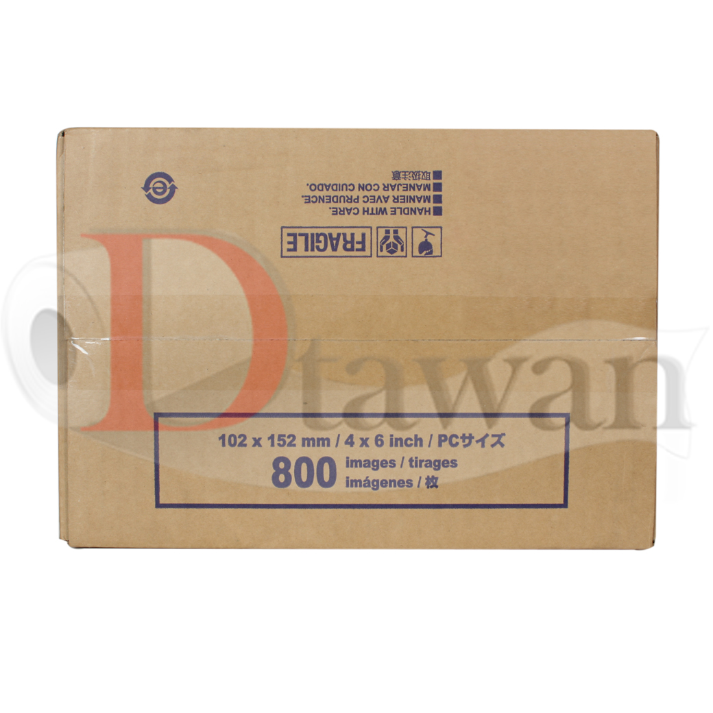 DTawan กระดาษ DNP DS620 4"x6" ของแท้ 100% 2 ม้วน กระดาษโฟโต้ DNP กระดาษพิมพ์ภาพ สำหรับปริ้นเตอร์ ...