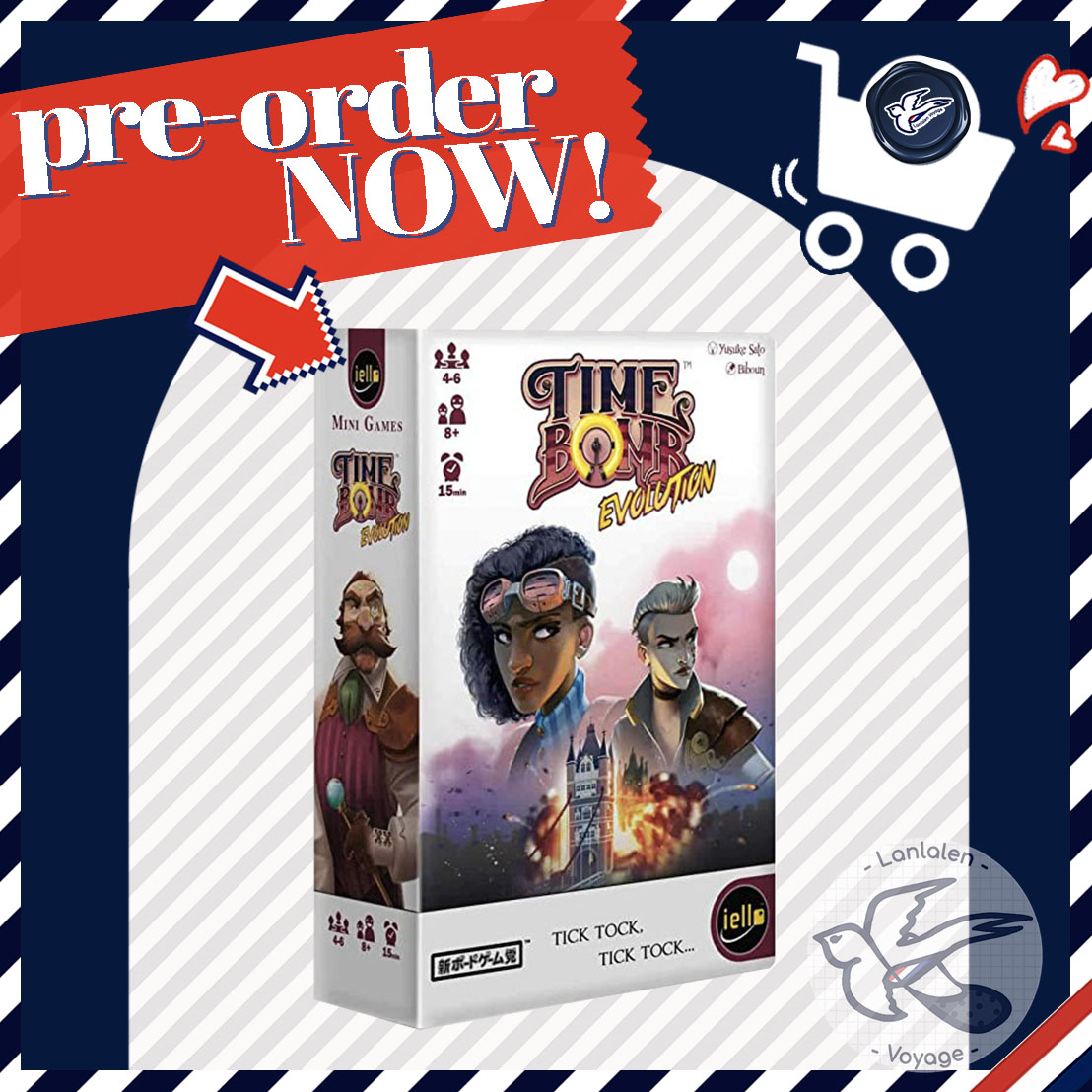Pre-Order Time Bomb Evolution บอร์ดเกม Boardgame - LLL Journey - ThaiPick