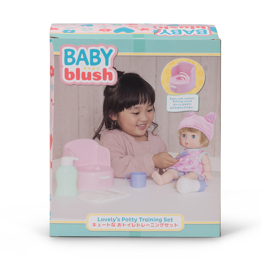Toys R Us Baby Blush เบบี้ บัช ตู๊กตา LovelyS Potty Training Set (932776) - Toys"R"Us - ThaiPick