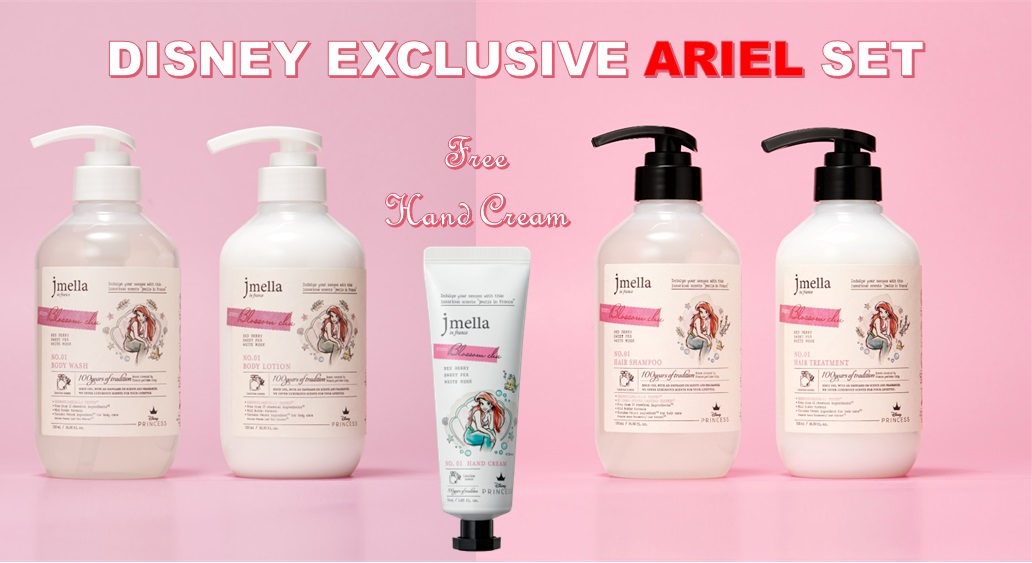 Exclusive Disney Ariel JMELLA IN FRANCE BLOSSOM CHU (เจลอาบน้ำ แชมพู ...