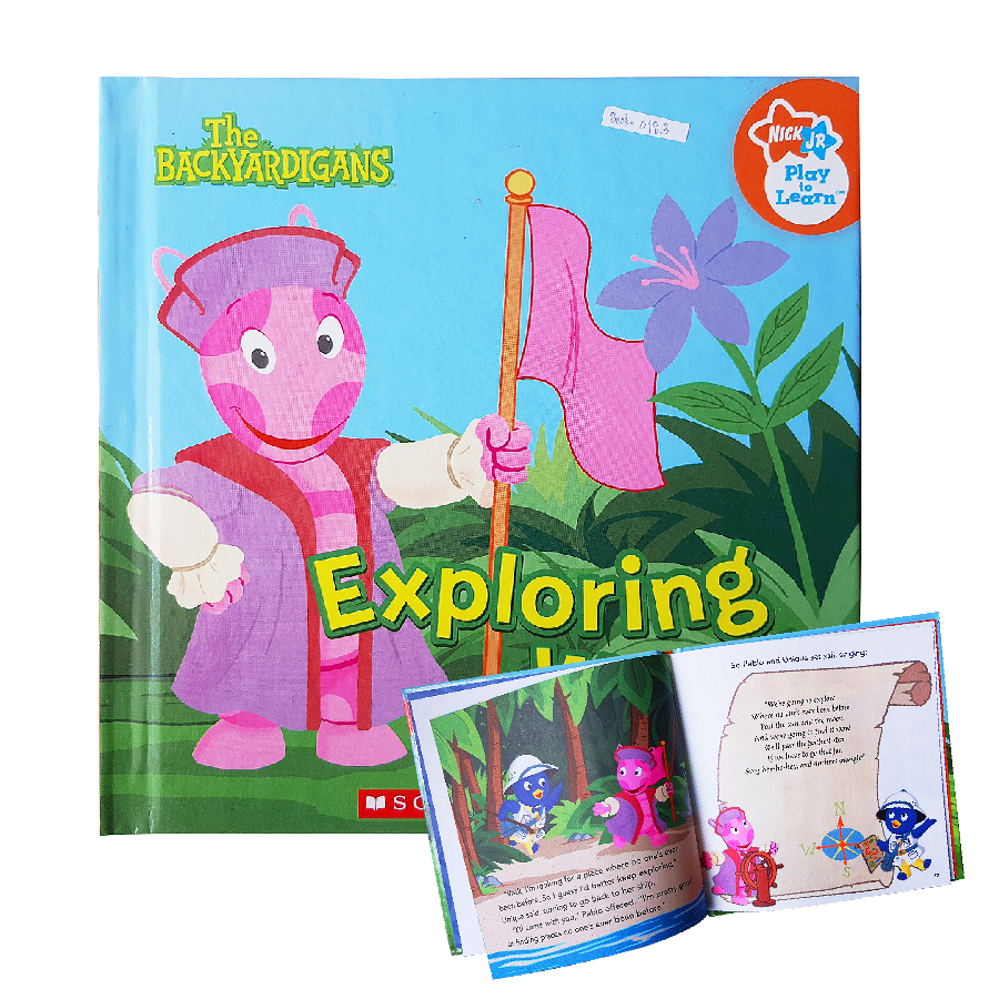 Wel-B The Backyardigans: Exploring we go หนังสือเด็ก หนังสือภาษาอังกฤษ ...