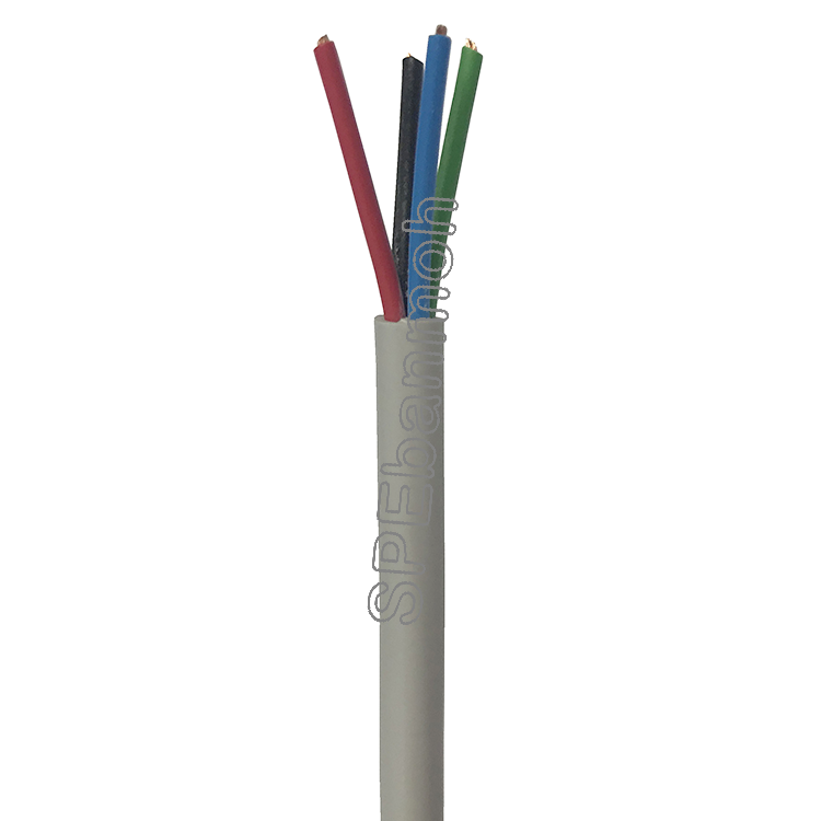 [ 2 เมตร ] SJK 0.3 Sq.mm. 4C x 0.3 สายมัลติคอร์ 4 คอร์ Multicore Cable สาย AV Control Cable SJK ...