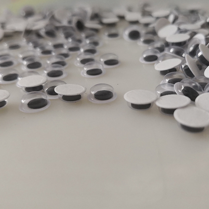 700 Pieces Round Wiggle Googly Eyes with Self Adhesive DIY Scrapbooking Crafts Toy Accessories ...