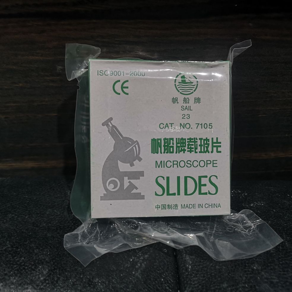 กระจกสไลด์แบบขอบฝ้า (Microscope Slide) 1 กล่อง 72 แผ่น | Lazada.co.th