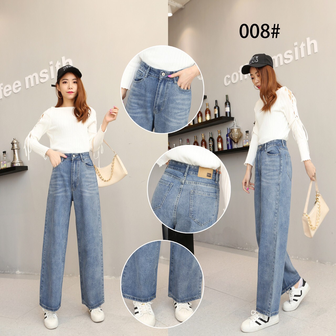 New Collection ยีนส์สไตล์เกาหลี MOGI Jeans น่ารักมากยีนส์ผ้านิ่ม สวมใส่ ...
