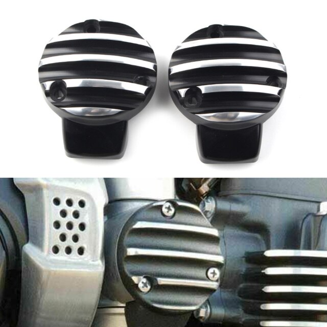 Aluminum Motorcycle Throttle Covers Throttle Body Covers Kit For ...