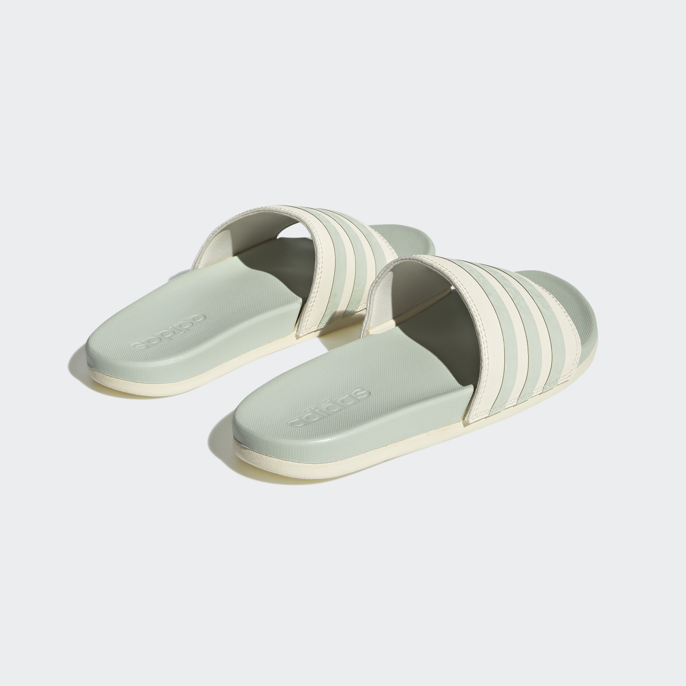 ว่ายน้ำ รองเท้าแตะ Adilette Comfort ผู้หญิง สีเบจ H03620 - OCS6Qf0d ...