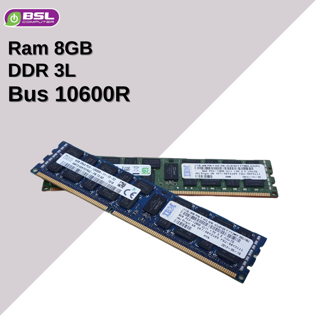 ลดสุดๆ RAM Server RAM ECC DDR3,DDR3L 4GB - 16GB Bus 10600R,12800R มือสอง ram server ไม่สามารถใส่ ...