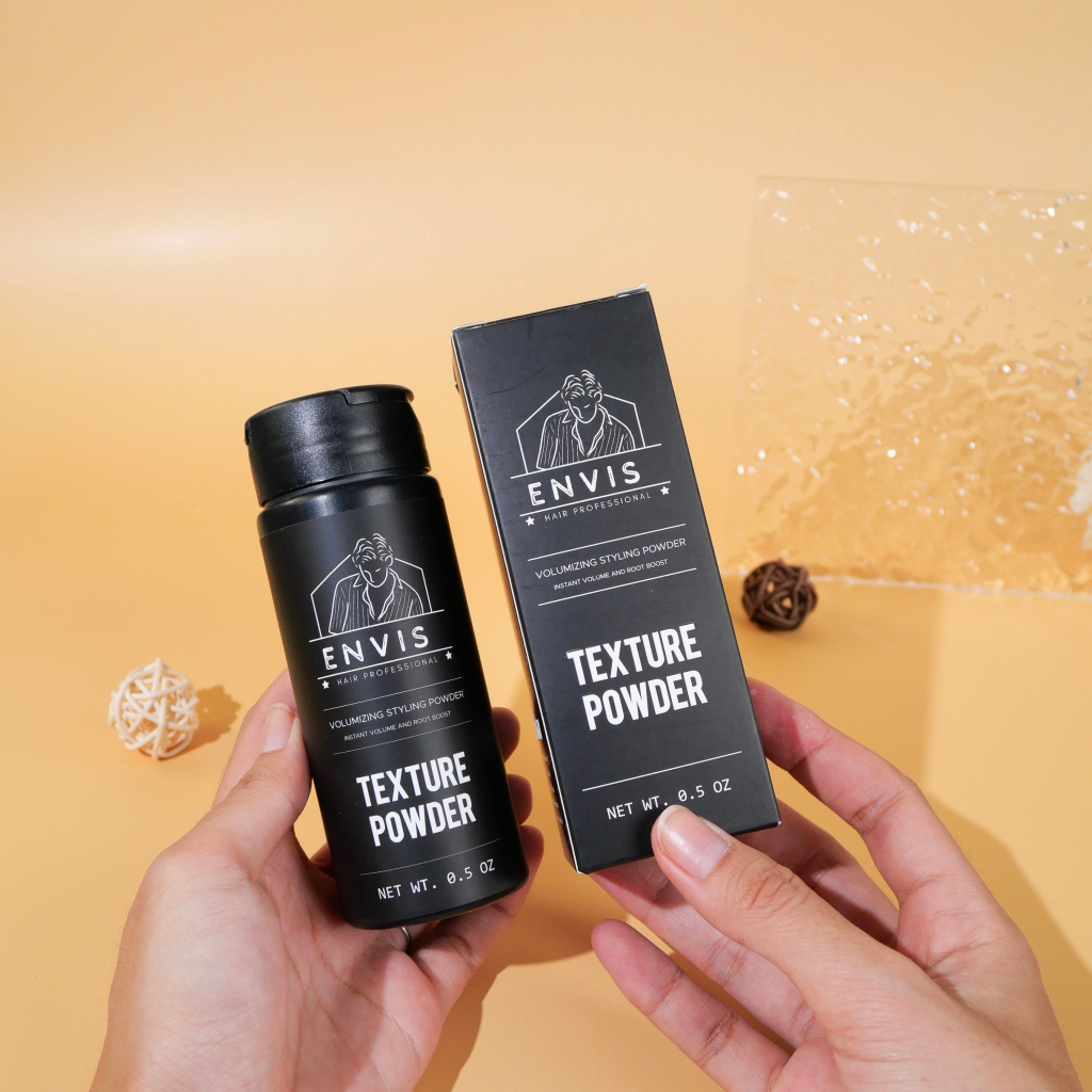อุปกรณ์ตัดผมชาย Envis แป้งเซ็ตผม Hair Texture Powder แป้งจัดแต่งทรงผม ...