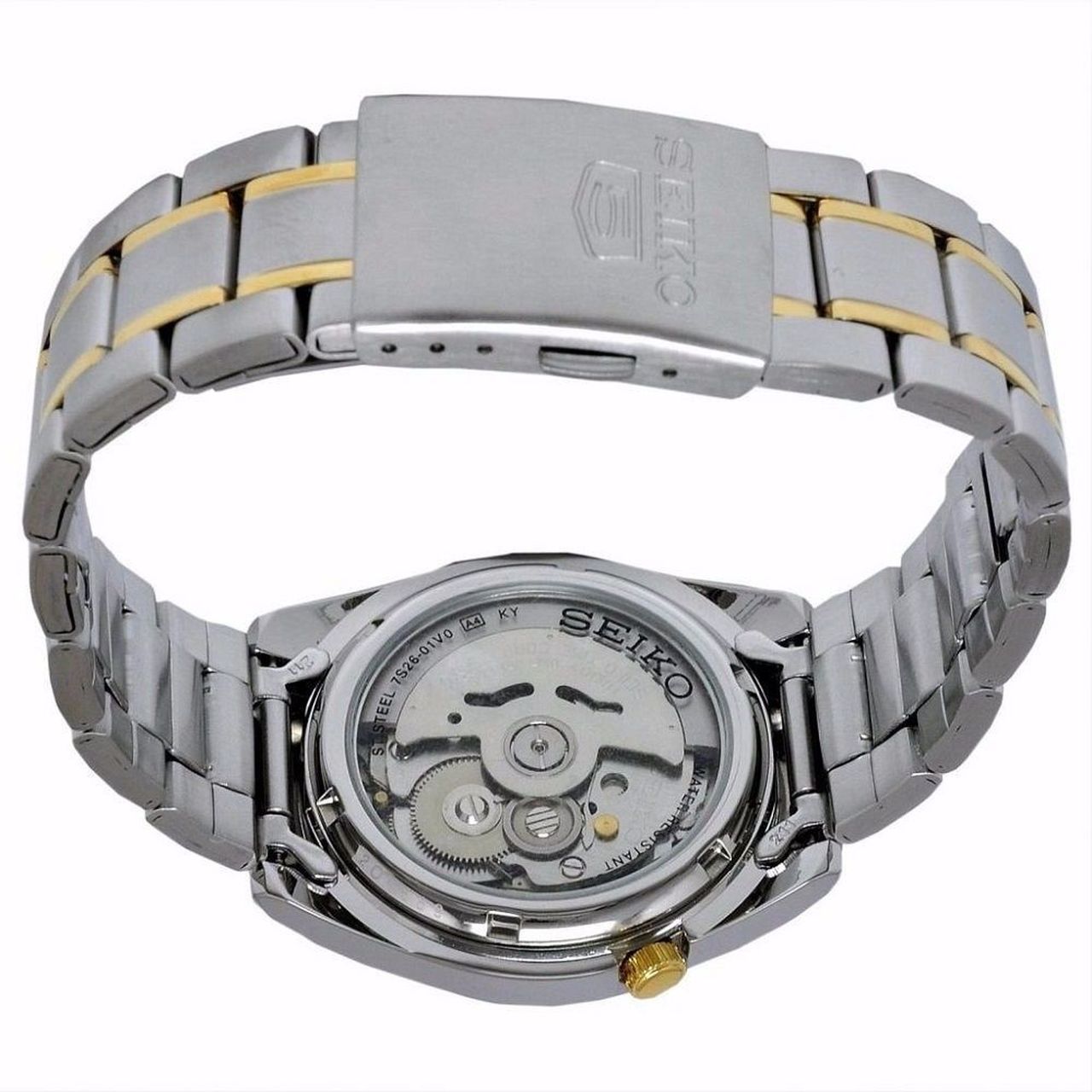 นาฬิกาข้อมือผู้ชาย SEIKO 5 Automatic รุ่น SNKL57K1 ขนาดตัวเรือน 38 มม. ...