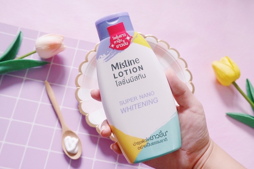 MISTINE SUPER NANO WHITENING LOTION 250 ML.มิสทิน ซุปเปอร์ นาโน ไวท์เทนนิ่ง โลชั่น - beautyloft ...