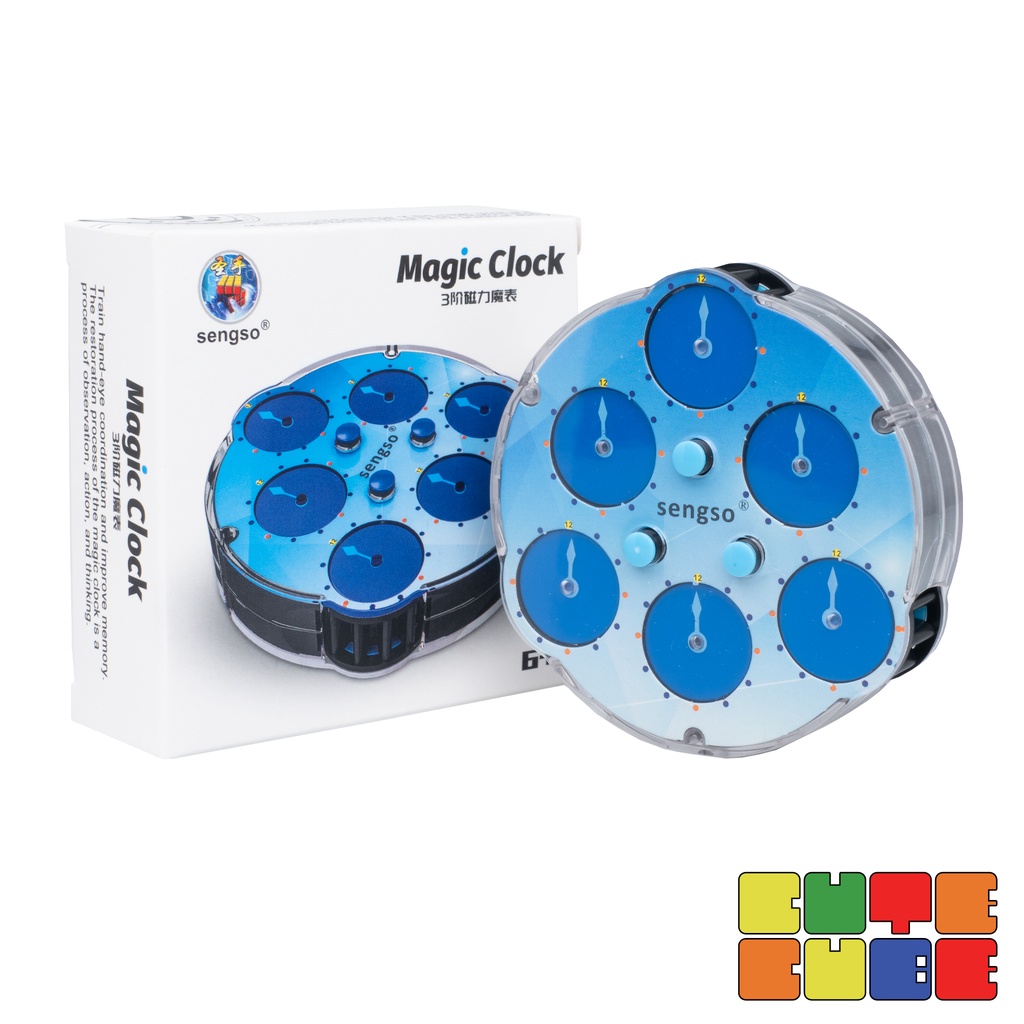พิเศษ รูบิค ShengShou 3x3 Magnetic Clock (มีแม่เหล็ก) CuteCube - Cereasun - ThaiPick