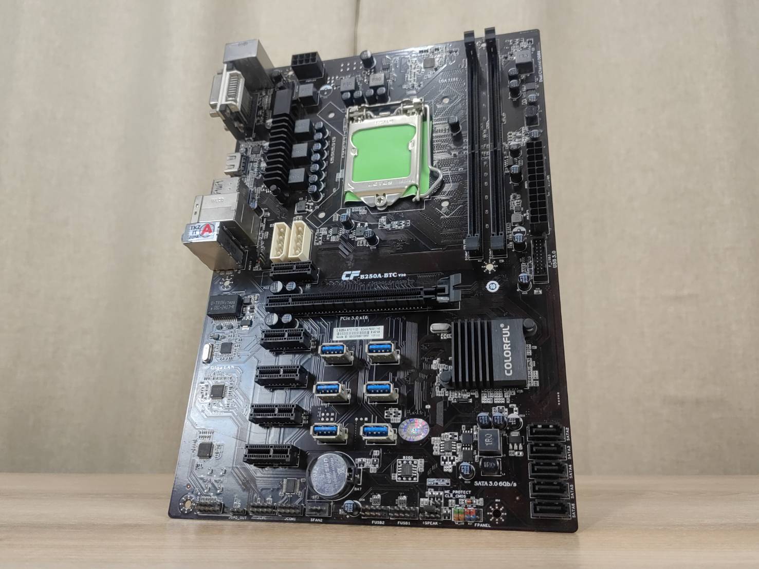 เมนบอร์ด(mainboard) CF-B250 BTC V20 (socket 1151 V2 ) (รองรับ12GPU ...