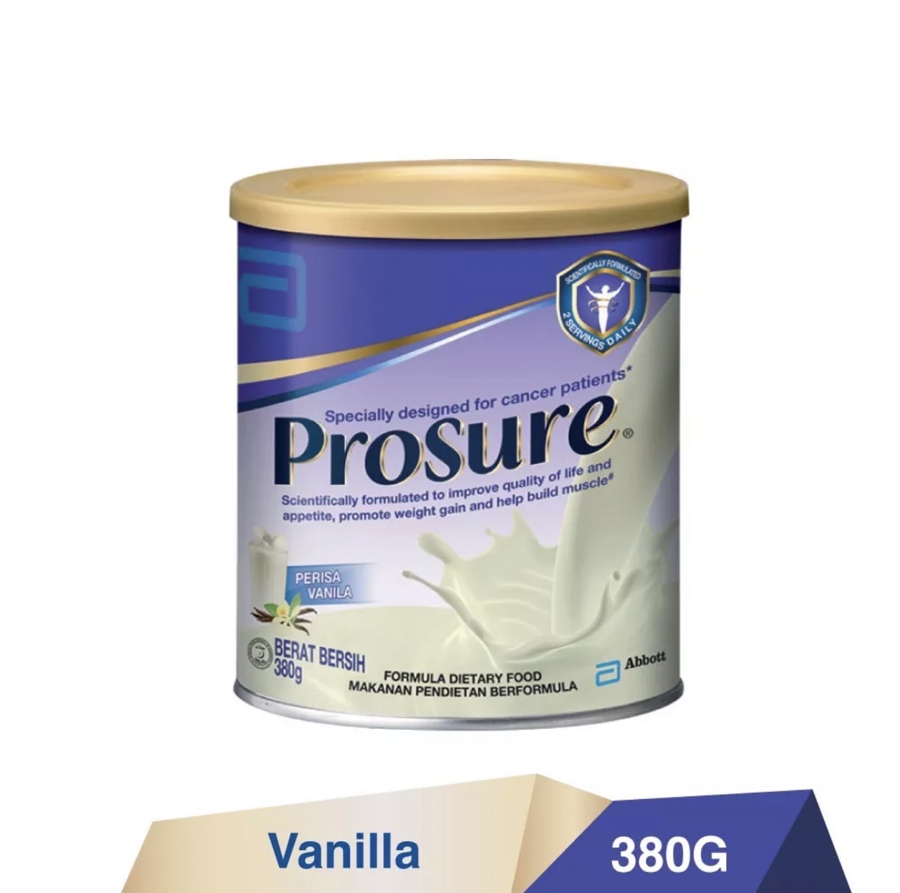 Prosure กลิ่นวนิลา ชนิดผง 380g exp 7/24 | Lazada.co.th