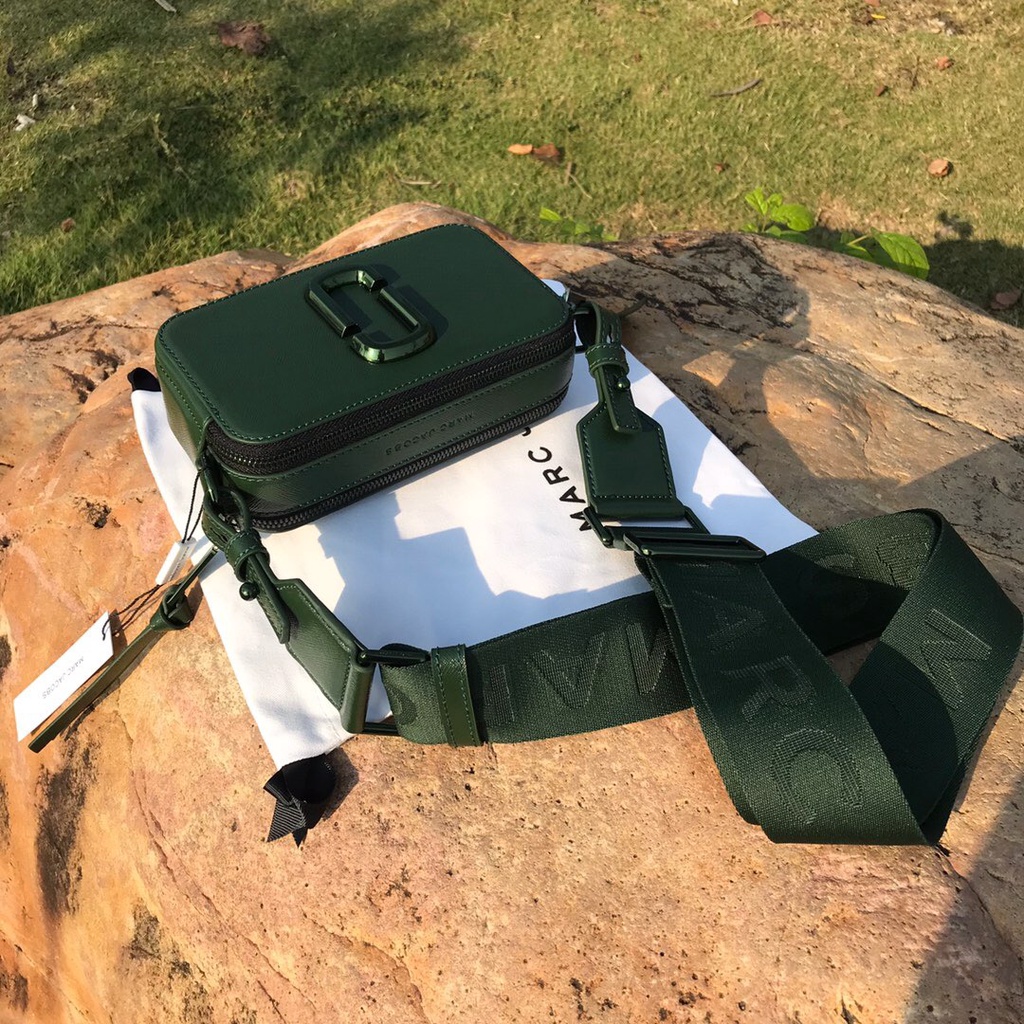 Marc Jacobs 7820 Women's MJ dark green Fashion Shoulder Bag Messenger ...