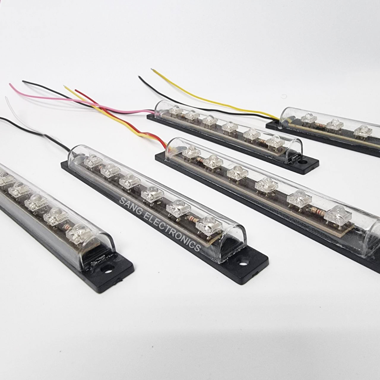 ♕♠ ไฟแท่ง LED6 ดวง12V ติดนิ่ง กันน้ำ ไฟส่องเท้า ไฟส่องป้ายทะเบียน ไฟเลี้ยว ไฟตกแต่งอเนกประสงค์ ...