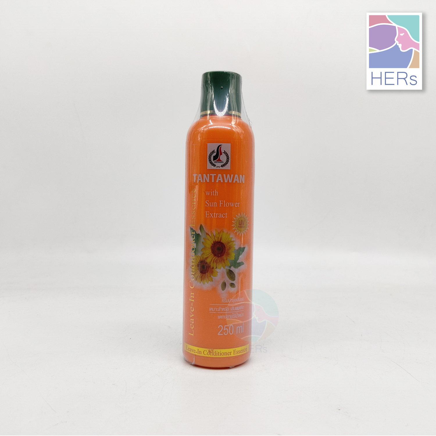 Tantawan Leave-in Hair Conditioner. ทานตะวัน ครีมบำรุงเส้นผม สูตรทานตะวัน และ สูตรสาหร่าย (250 ...