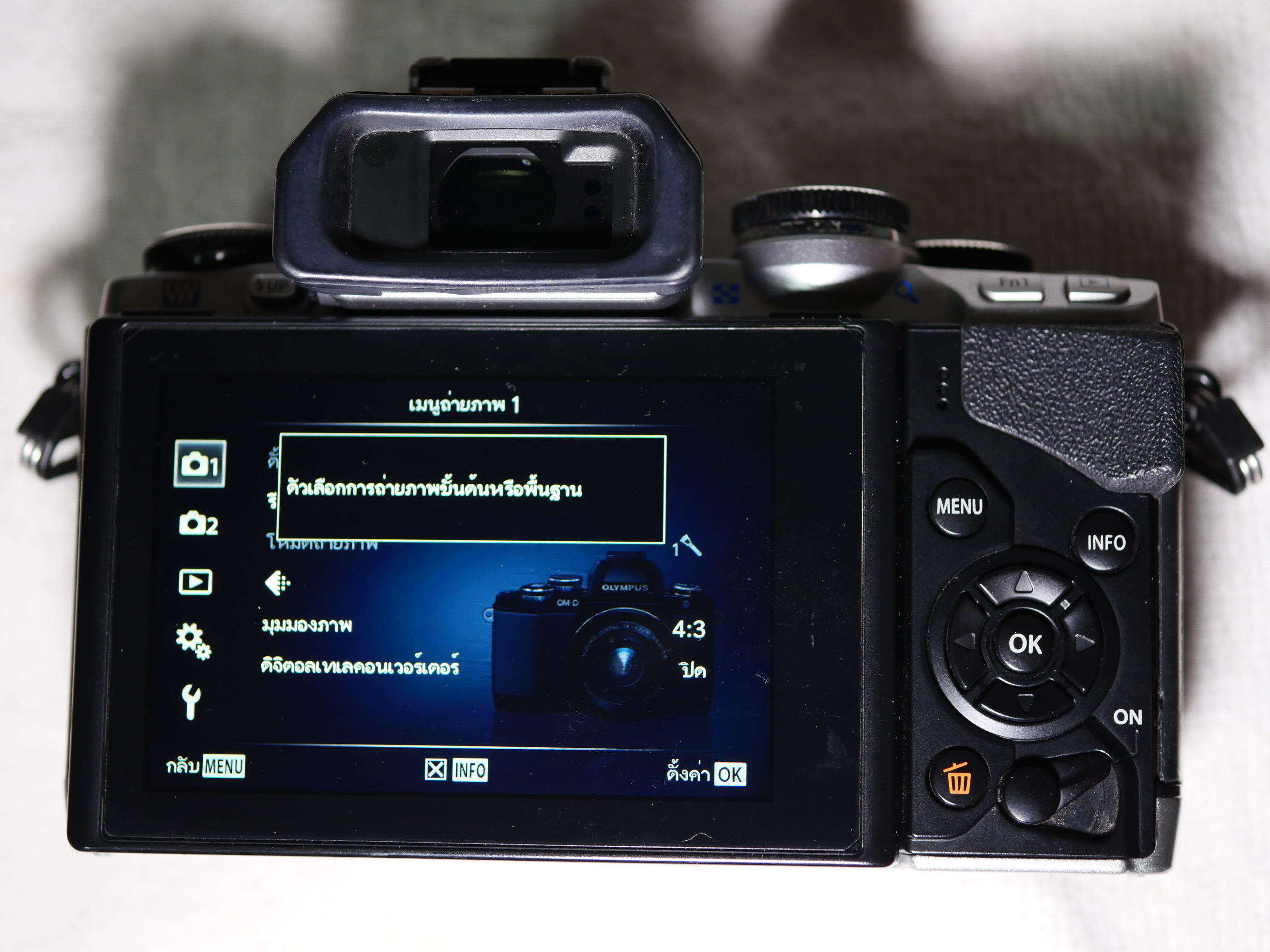 OLYMPUS OM-D E-M10 Black Silver Body ตัวกล้อง OMD EM-10 EM10 M10 - Nick ...