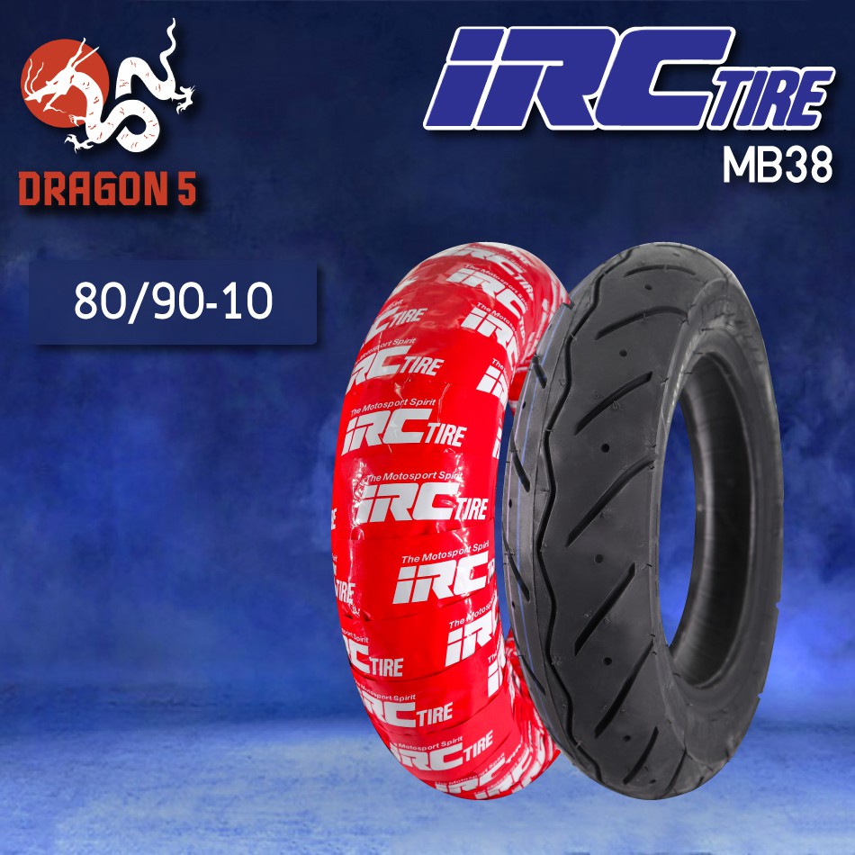 HOT** IRC ยางนอก รุ่น MB38 และ MB62 (ไม่ต้องใช้ยางใน) TL ยางนอกมอเตอร์ไซค์ ขอบ 10 ส่งด่วน ยาง ...