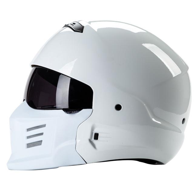 Lightweight Motorcycle Helmet Fashion Warrior Design Racing Motorbike ...