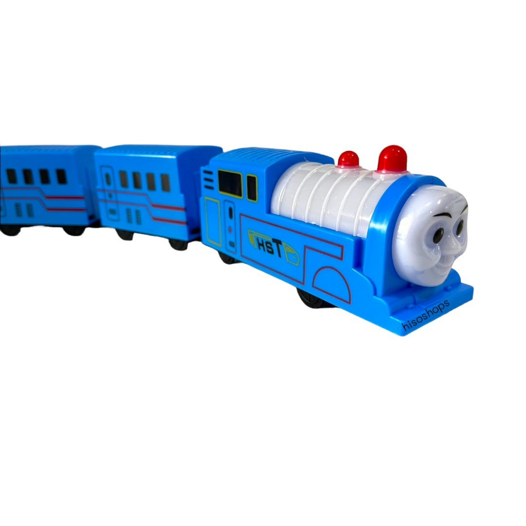 Powre Train ขนรถไฟรถไฟ พร้อมรถไฟ ใส่ถ่าน มีเสียงมีไฟ สุดคุ้ม สีสันสดใส ...