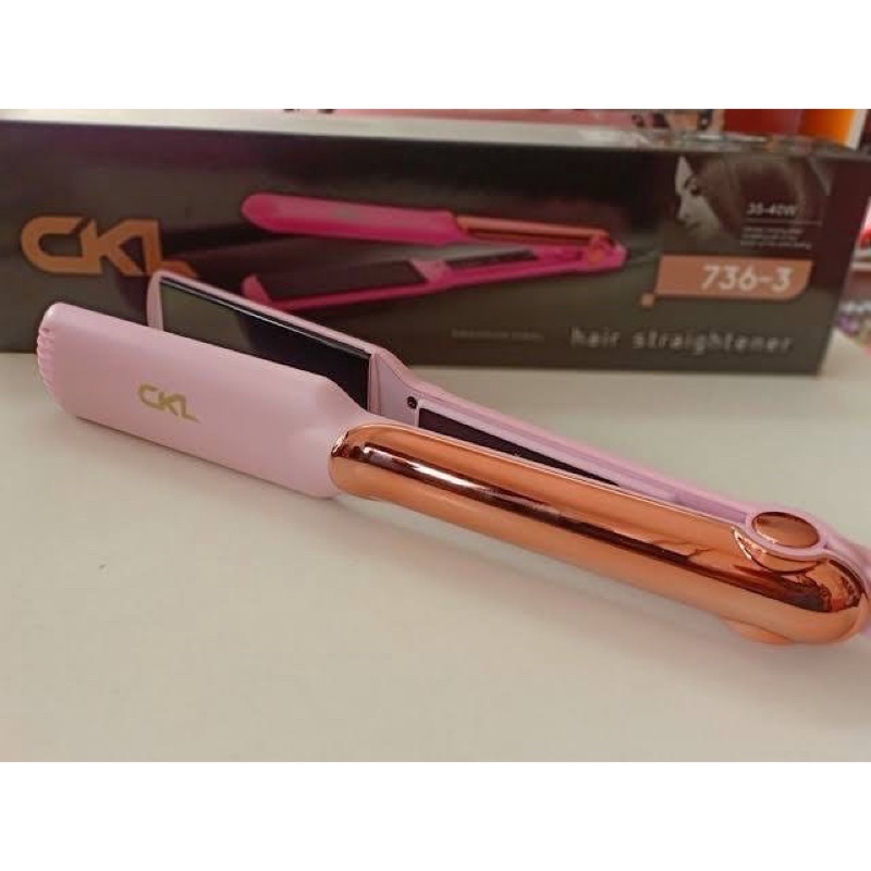 ถูกสุด!! ส่งkerry CKL736-3 เครื่องหนีบผม ถนอมผม ที่หนีบผม เครื่องรีดผม สามารถหนีบตรง ม้วนลอน ทำ ...