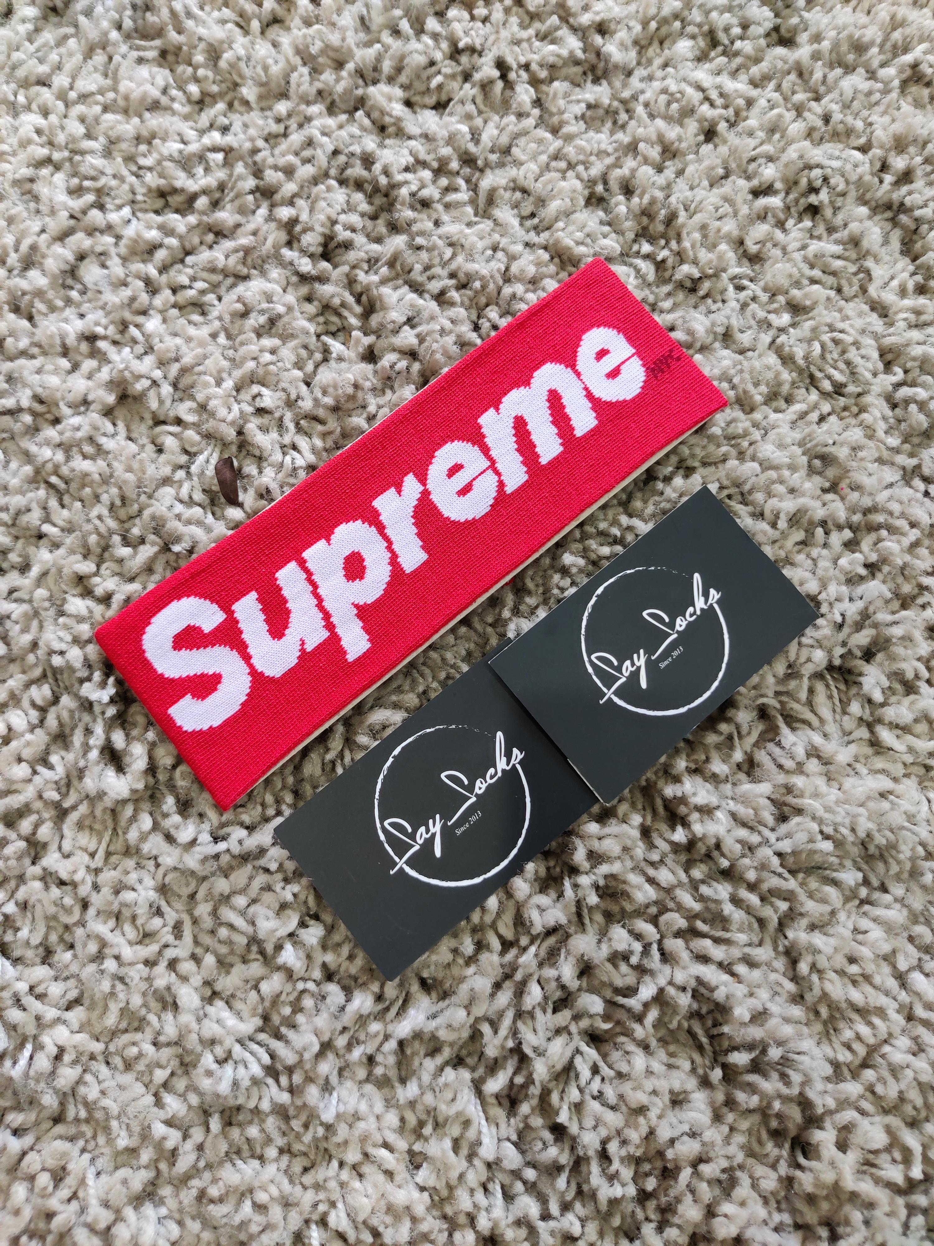 Supreme NYC head band - saysocks - ThaiPick