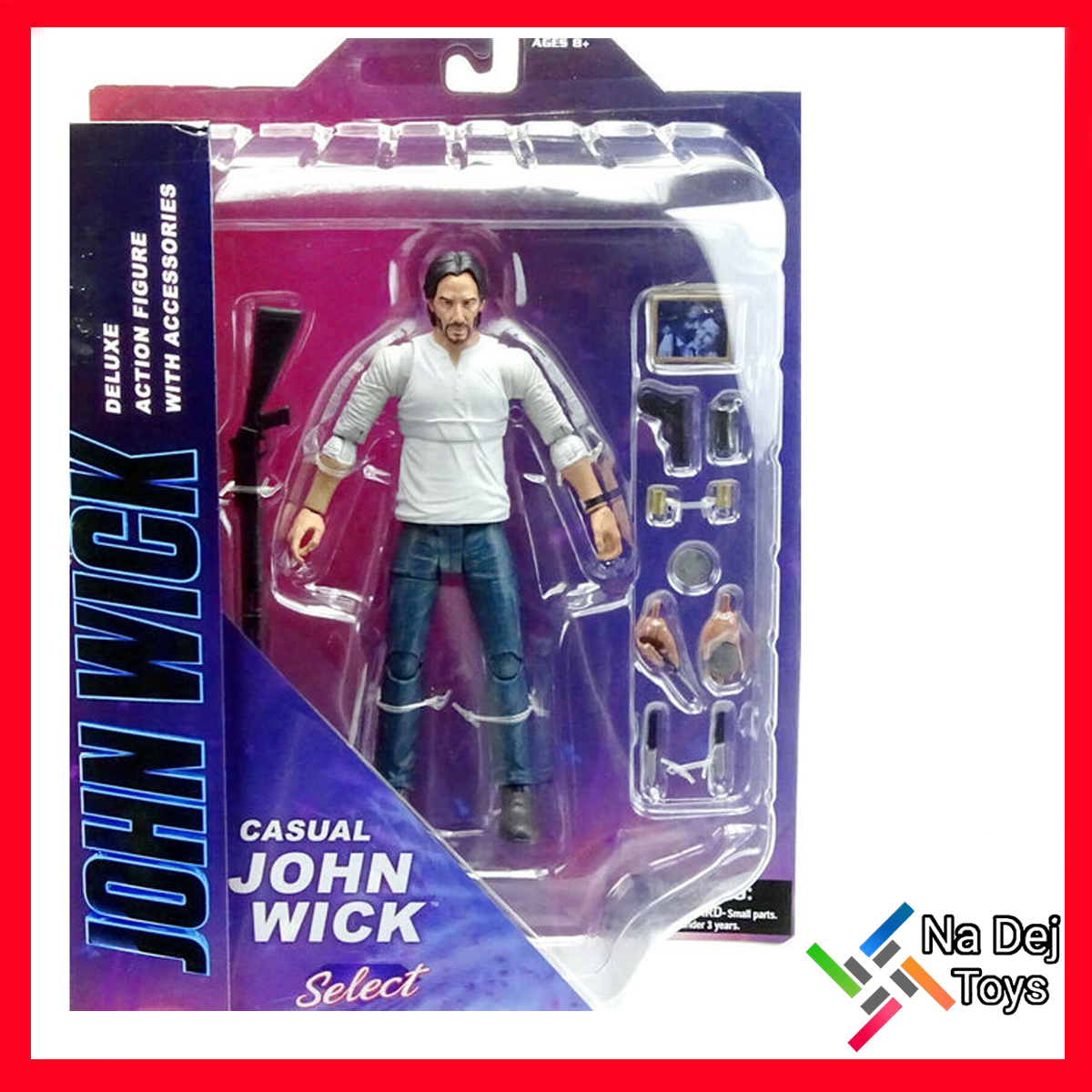 Diamond Select John Wick Casual Deluxe 7"Figure ไดมอนด์ ซีเล็คท์ จอห์น ...