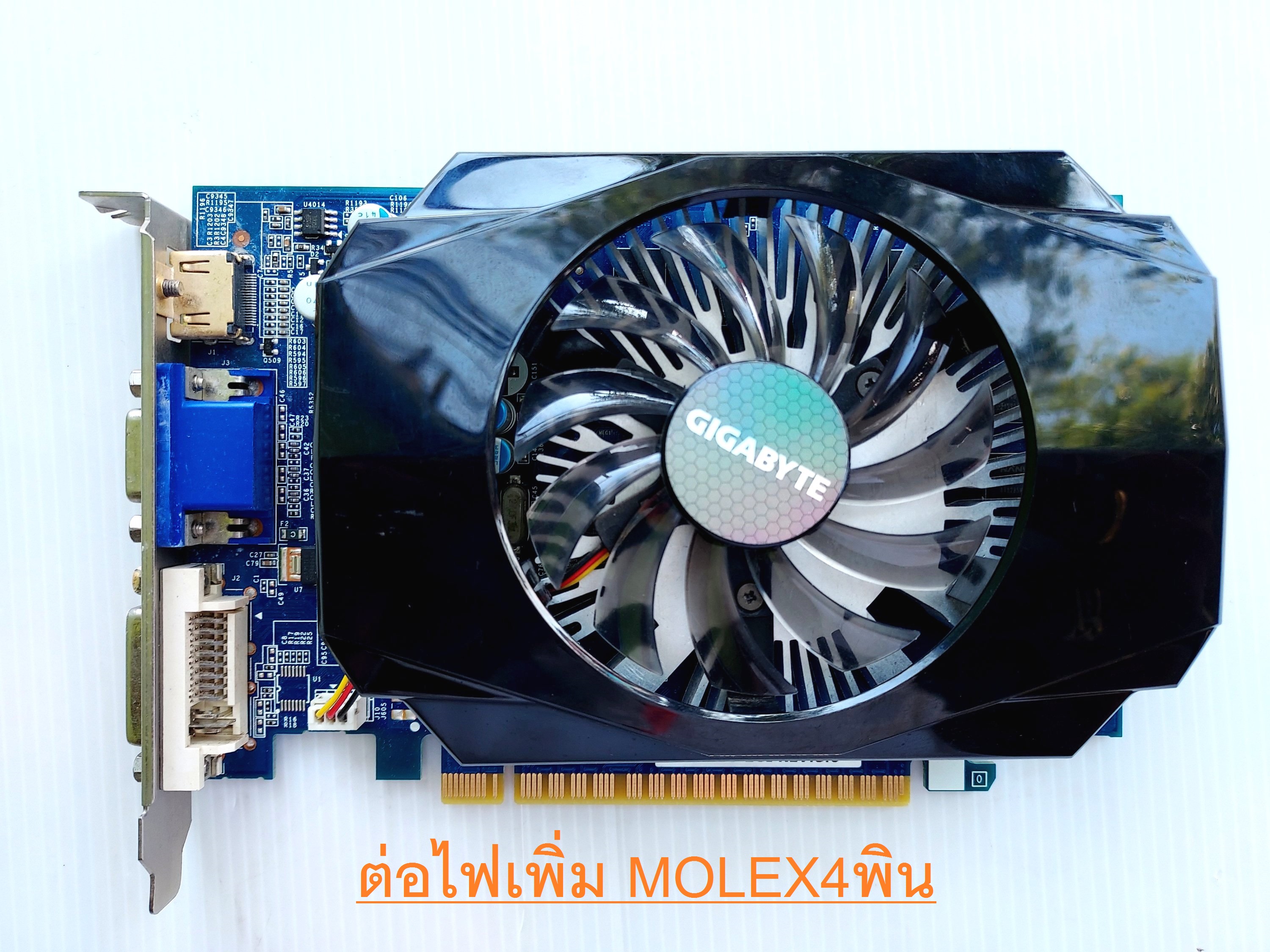การ์ดจอ NVIDIA GeForce ( GT630 ) 2gb DDR3 128Bit ราคาถูกใช้งาปกติดี มีประกันร้านค้า - UdomKPP ...