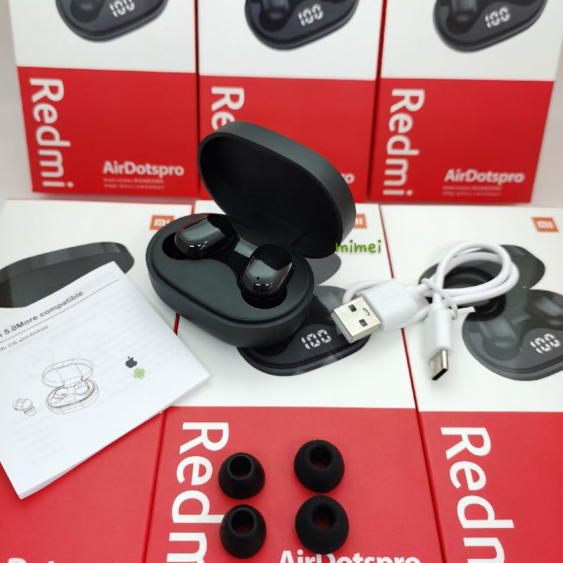 ♬MI Xiaomi Redmi AirDots pro Airdotspro Bluetooth 5.0 TWS หูฟังบลูทูธ ...