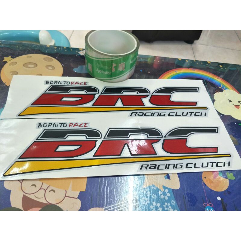 Sticker''สติ๊กเกอร์BRC''สะท้อนแสง 💯%แบบตัด 1ชุดมี2แผ่น️ พร้อมส่ง ...