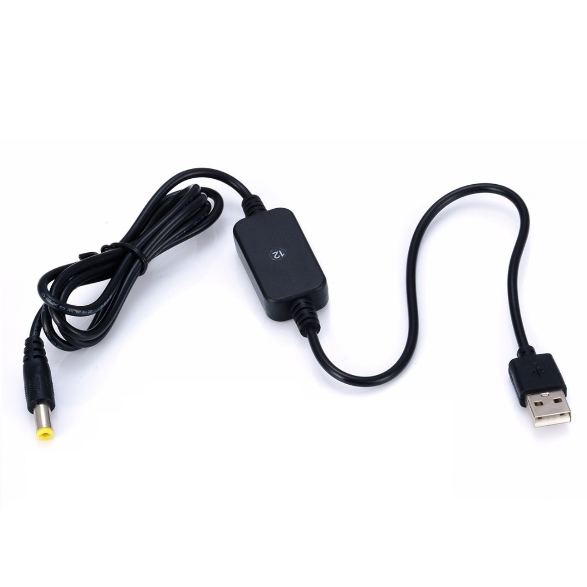 DC-DC 12V สาย USB แปลงไฟ Converter Adapter Cable USB 5V to 9V12V DC ...