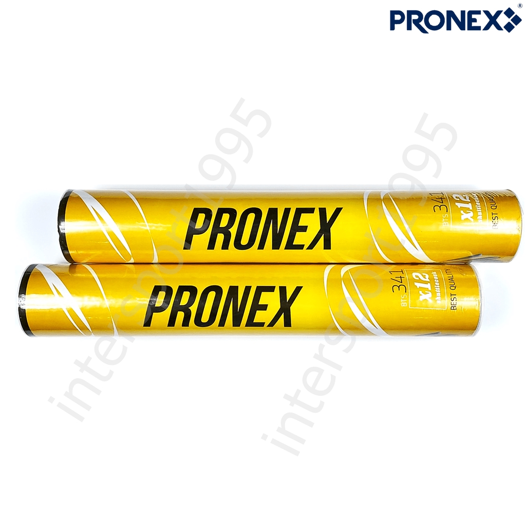 ((พร้อมส่ง)) ลูกแบด ลูกแบดมินตันขนไก่ PRONEX รุ่น BTS-341 จุกโฟม หลอด ...